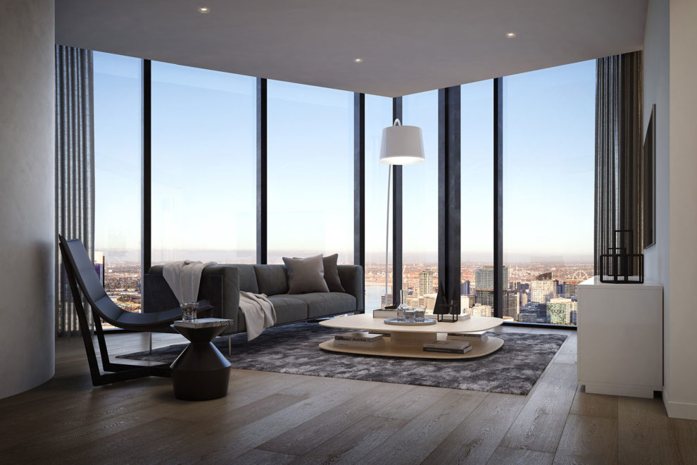 Marquise Apartments — Residential tower — Carr