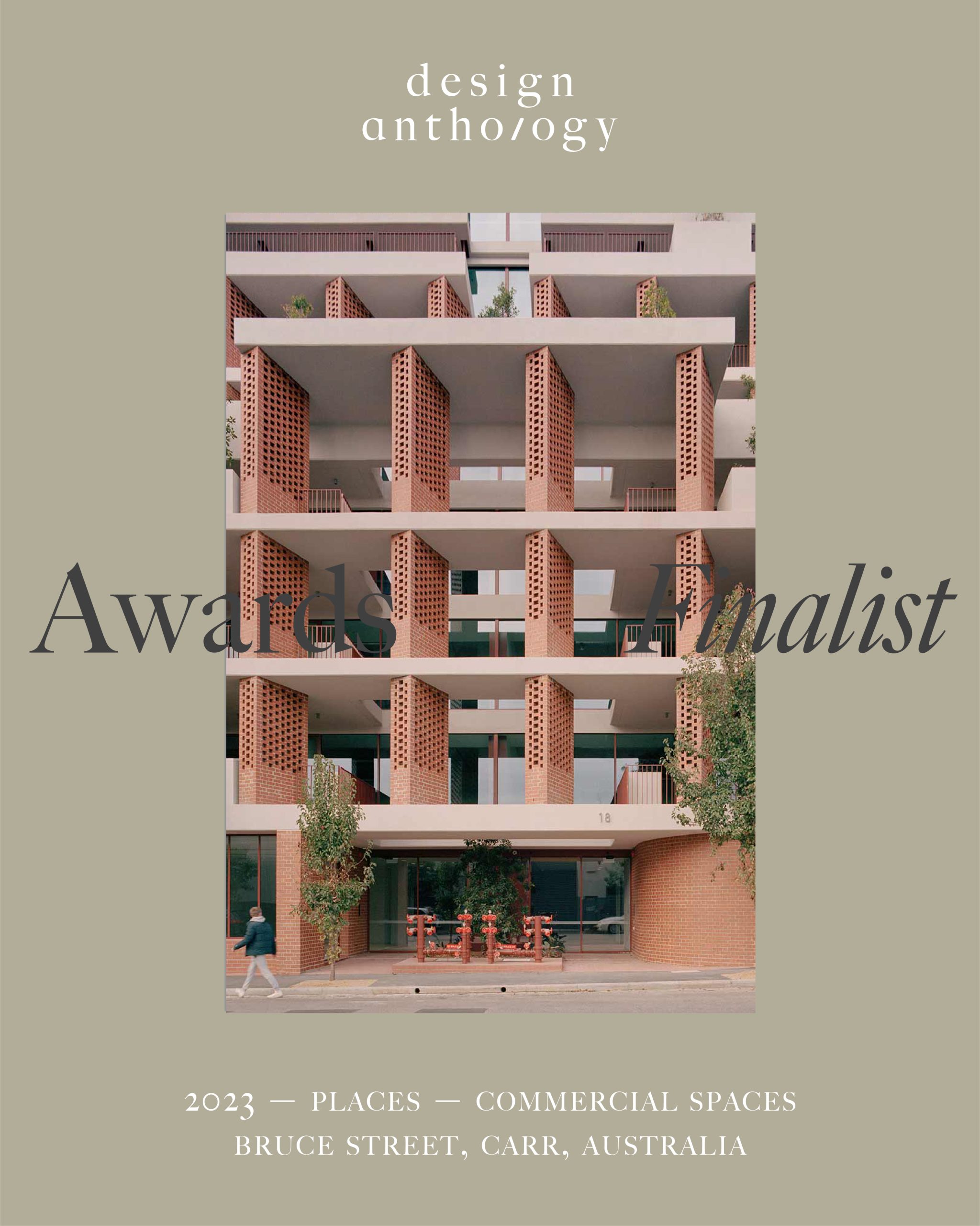 Bruce Street a finalist in Design Anthology Awards — Carr